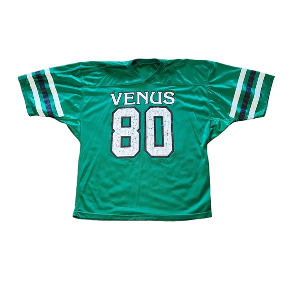 Vintage | Shirts | Venus Football Jersey Green Athletic Wear 8 Xxl ...